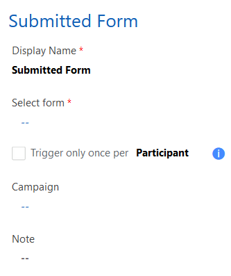 Submitted Form Trigger – Click's CRM