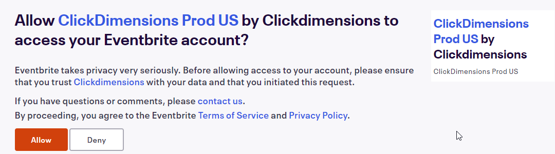 Set up Eventbrite Integration – Click's CRM