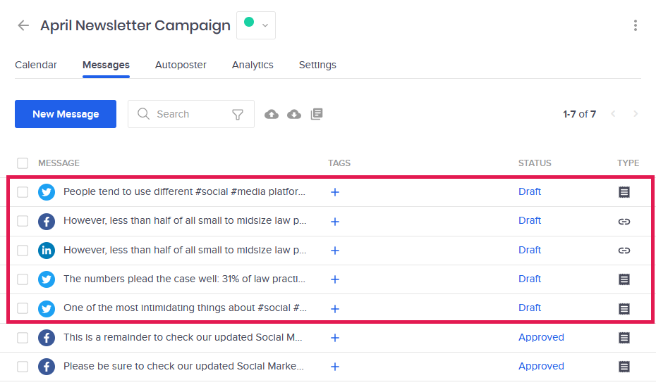 AI Message Generator – Click's CRM