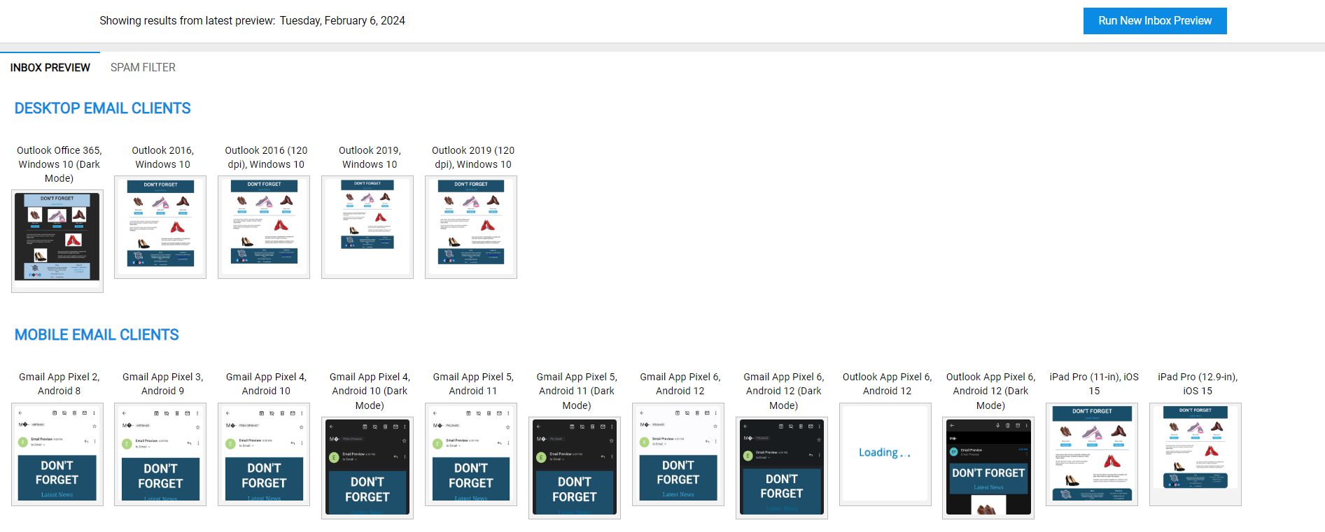 Inbox Preview – Click's CRM