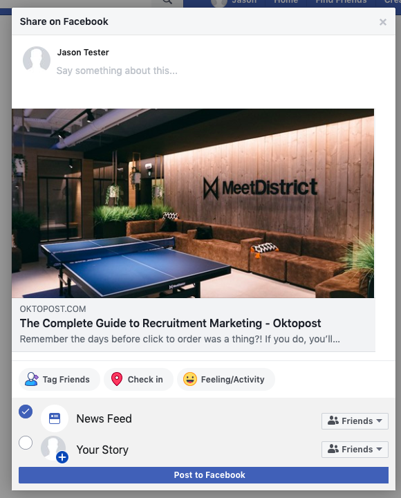 Sharing to Personal Profiles Versus Business Pages – Click's CRM